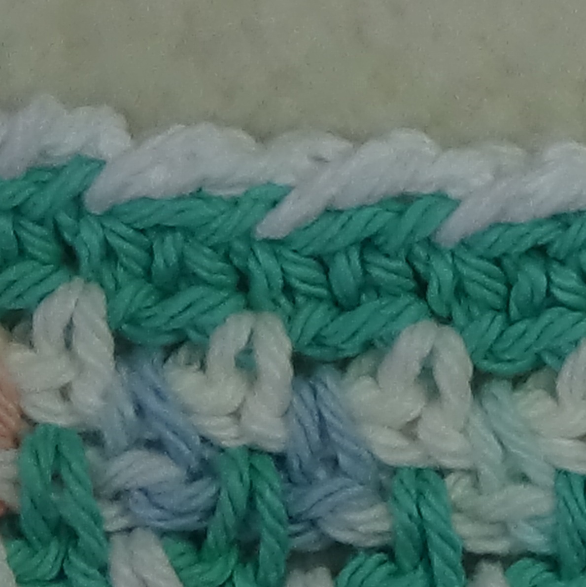 Basic Corded Edging - Twisted Yarns - Easy Crochet Pattern