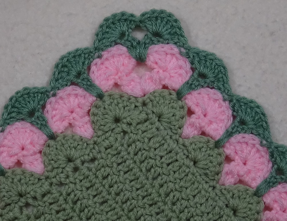 Magic Mushroom Borders - Twisted Yarns - Crochet Pattern