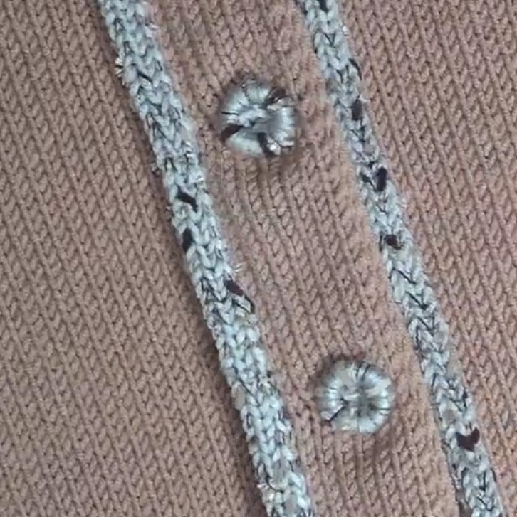 Easy Crocheted Buttons - Twisted Yarns - Easy Crochet pattern